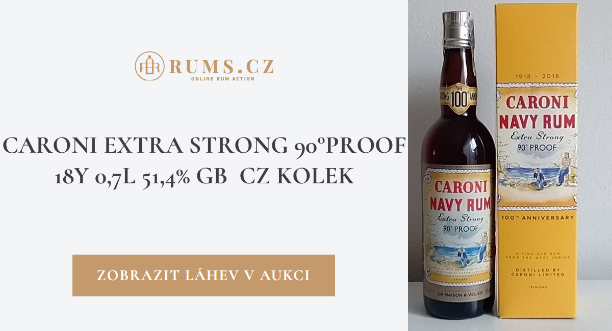 Caroni Extra strong 90°Proof 18y 0,7l 51,4% GB CZ kolek | Rums.cz