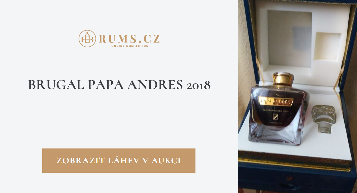Brugal Papa Andres 2018 | Rums.cz